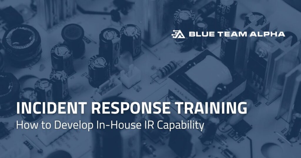 Blue Team Alpha: Cybersecurity Consulting Firm-Veteran Owned