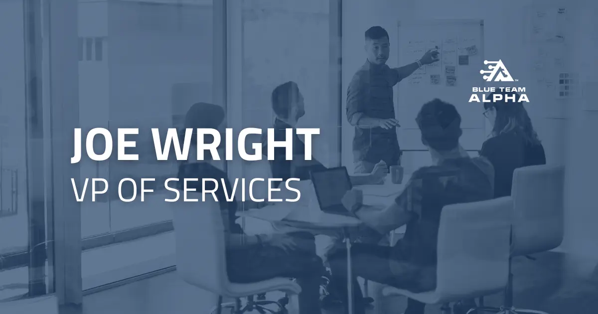 Joe Wright, VP of Services